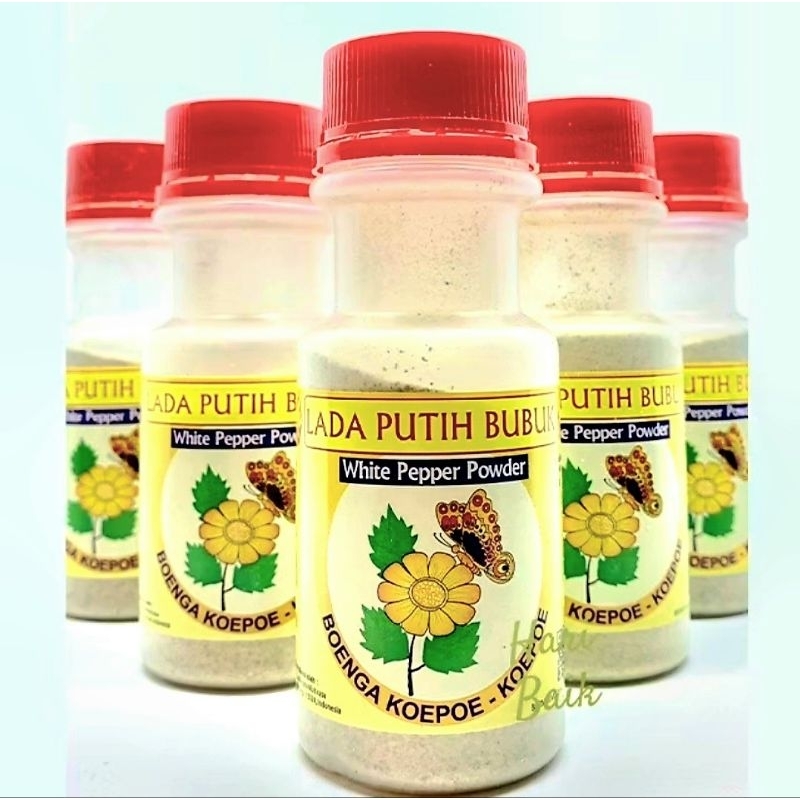 Jual LADA PUTIH KOEPOE 85GR BOTOL MERICA BUBUK/WHITE PEPPER POWDER ...