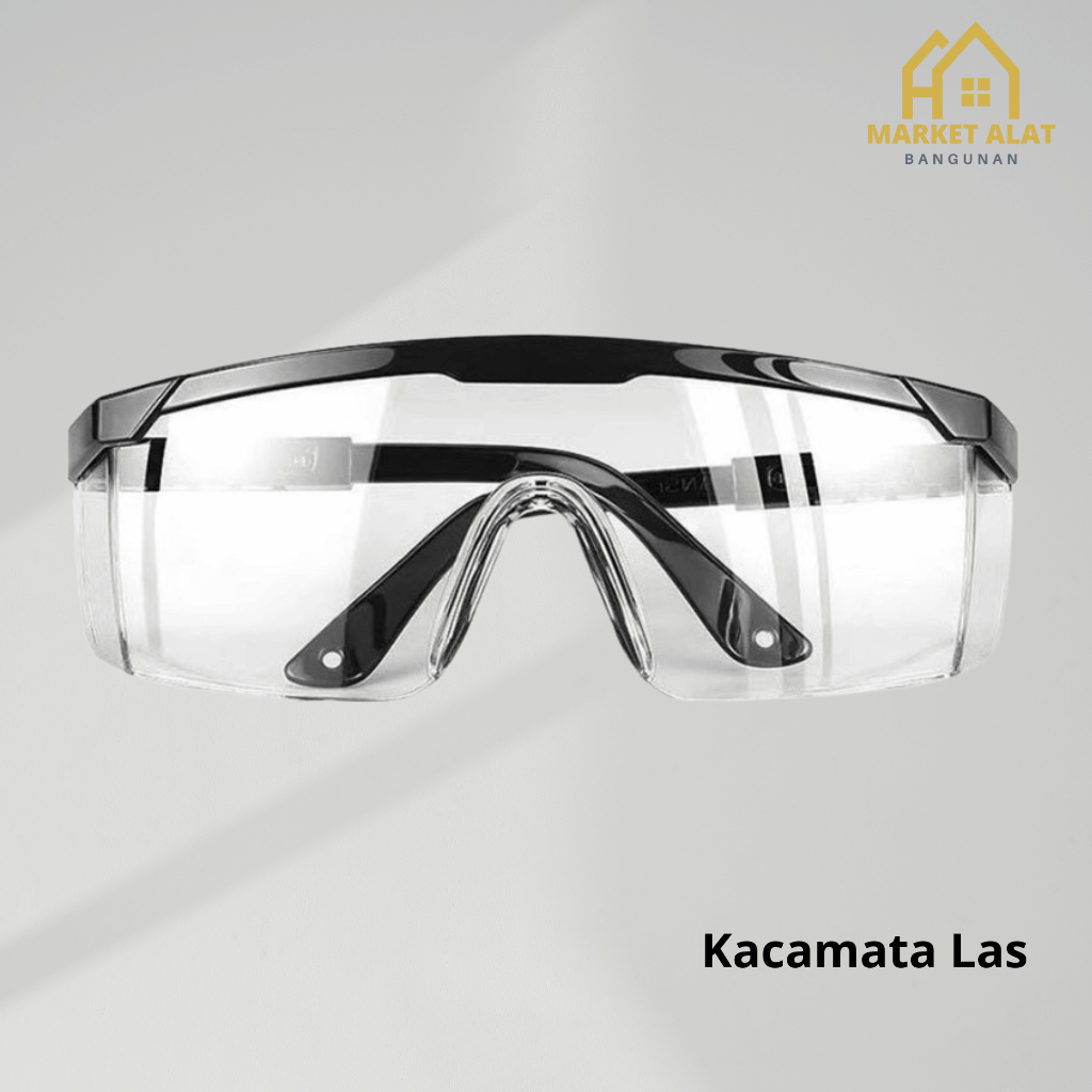 Jual Kacamata Las Clear / Kaca Mata Safety | Shopee Indonesia