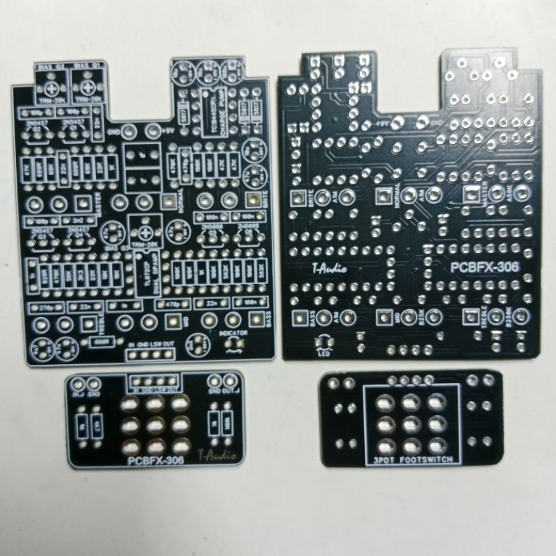 Jual T-Audio PCBFX-306 Based On EAE Model feT Preamp Overdrive Pedal ...