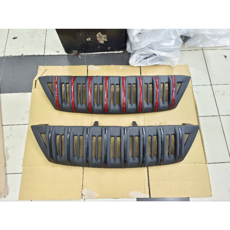 Jual Grill fortuner 2006-2008 model Apollo merah | Shopee Indonesia