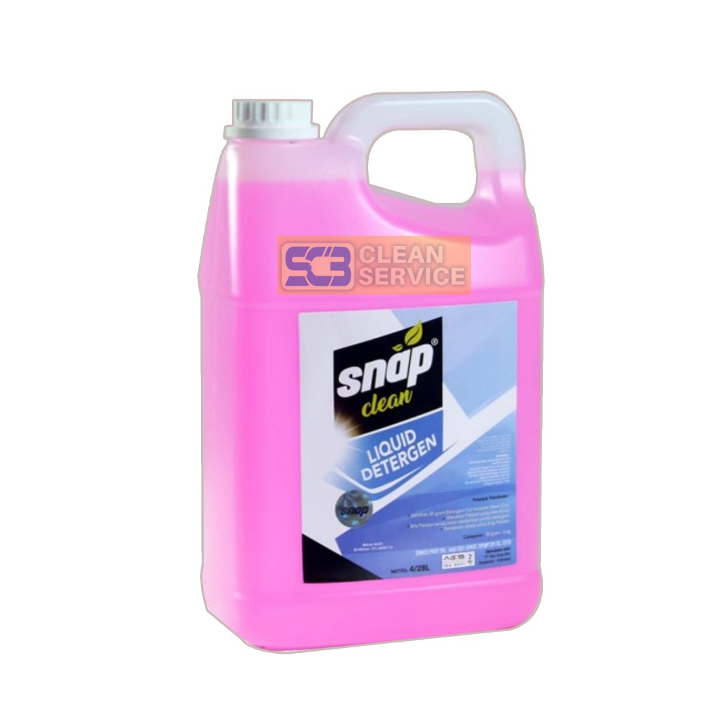 Jual Snap Clean Liquid Detergen 4L Pencuci Pakaian Cair | Shopee Indonesia