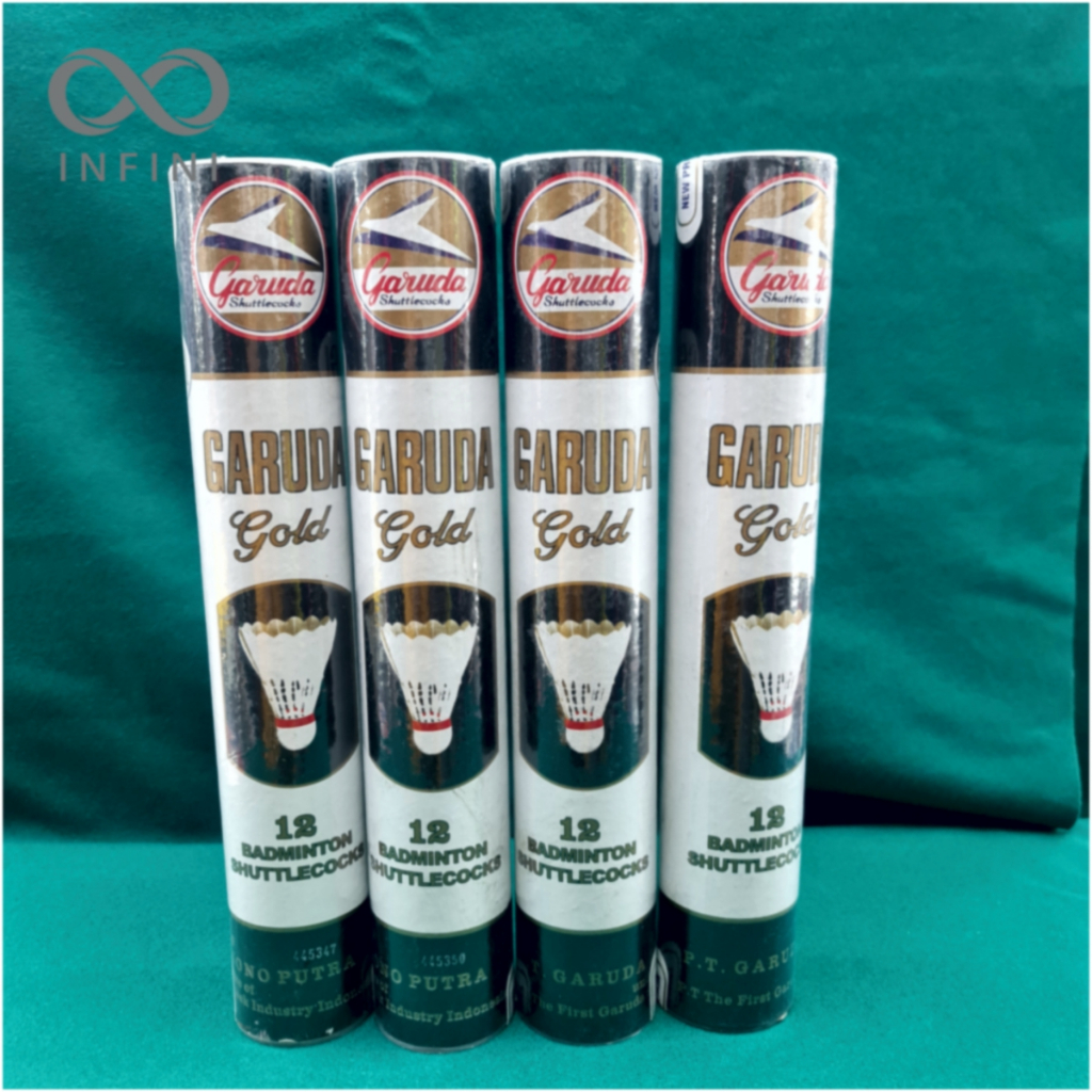 Jual SHUTTLECOCK / KOK / BOLA RAKET BADMINTON GARUDA GOLD PUTIH BY ...