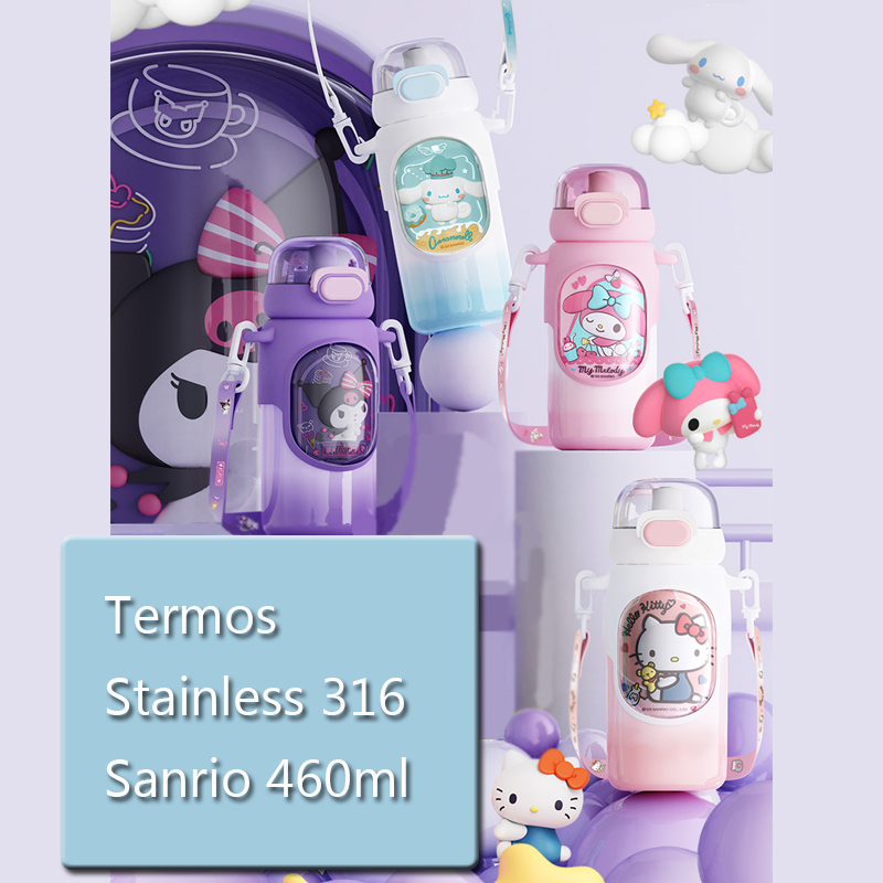 Jual ORIGINAL SANRIO LICENSE Botol Minum Termos Tumbler Karakter Sanrio Anak 316 304 Stainless ...