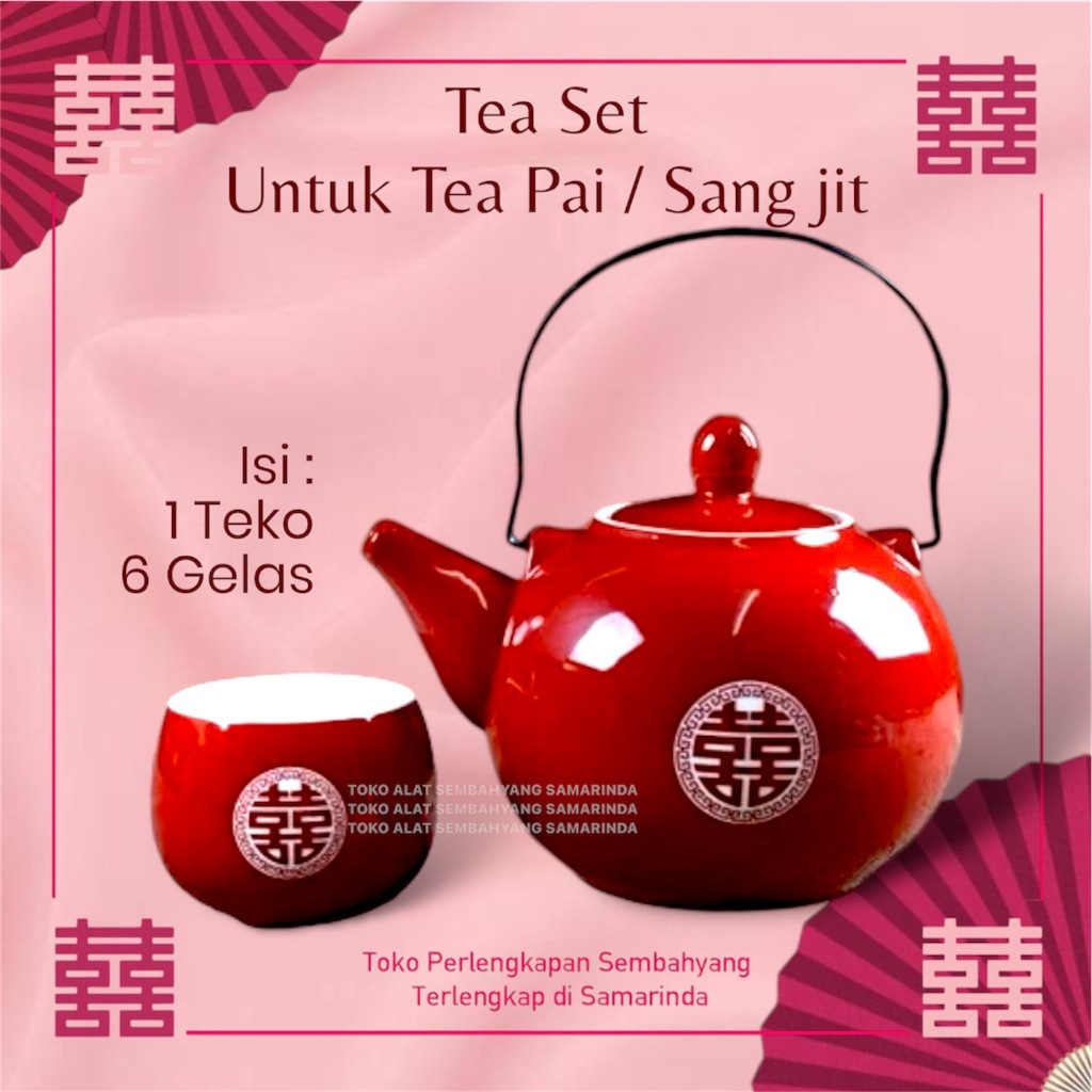 Jual Teapot wedding set / Tea Set / Teapai Set / Jujuran Seserahan ...