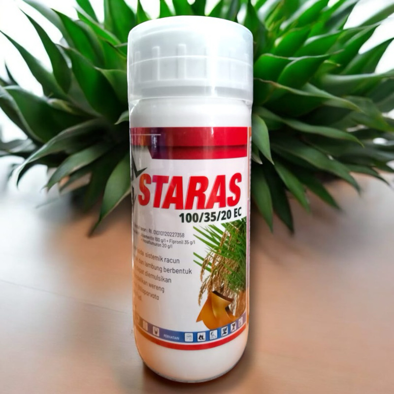 Jual insektisida tiga bahan aktif STARAS 100/35/20ec 100ml obat gurem ...