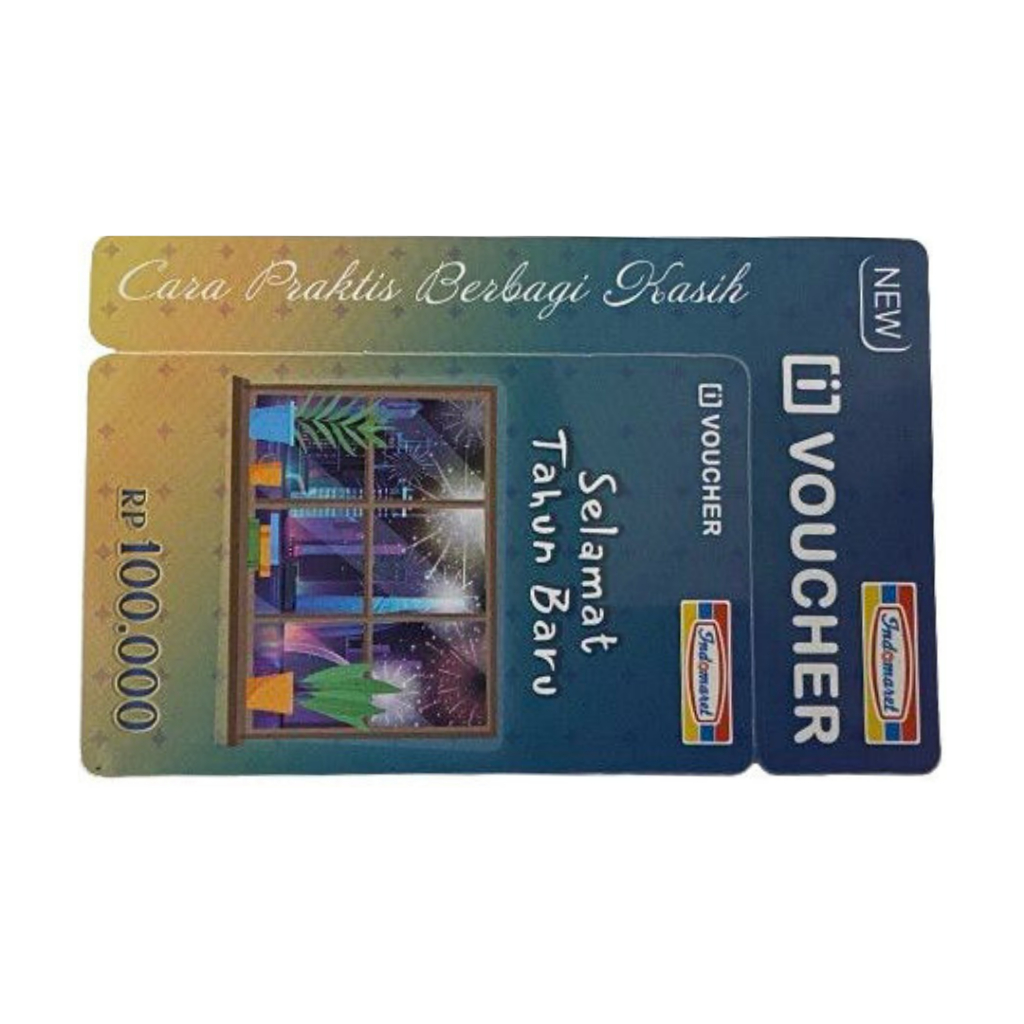 Jual Voucher Fisik Indomaret 100 ribu Voucher belanja Indomaret Rp.100.000 Voucher Indomaret ...