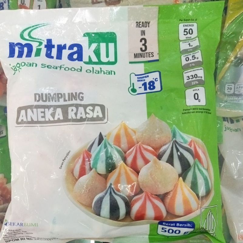 Jual MITRAKU DUMPLING Aneka rasa 500gr | Shopee Indonesia