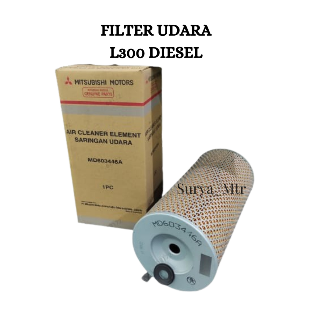 Jual FILTER UDARA/ELEMENT AIR MITSUBISHI L300 DIESEL ASLI | Shopee ...