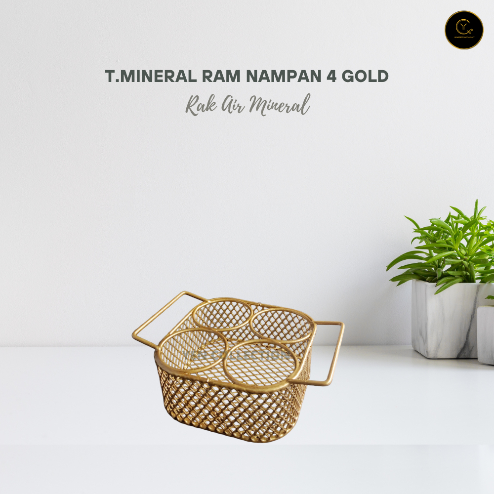 Jual Yen Rak Aqua Nampan Gold Rak Air Mineral | Shopee Indonesia