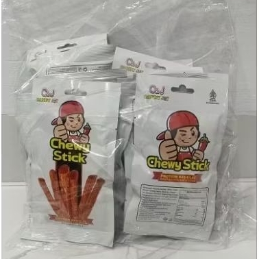 Jual Lathiou halal chewy stick protein kedelai rasa daging sapi pedas ...