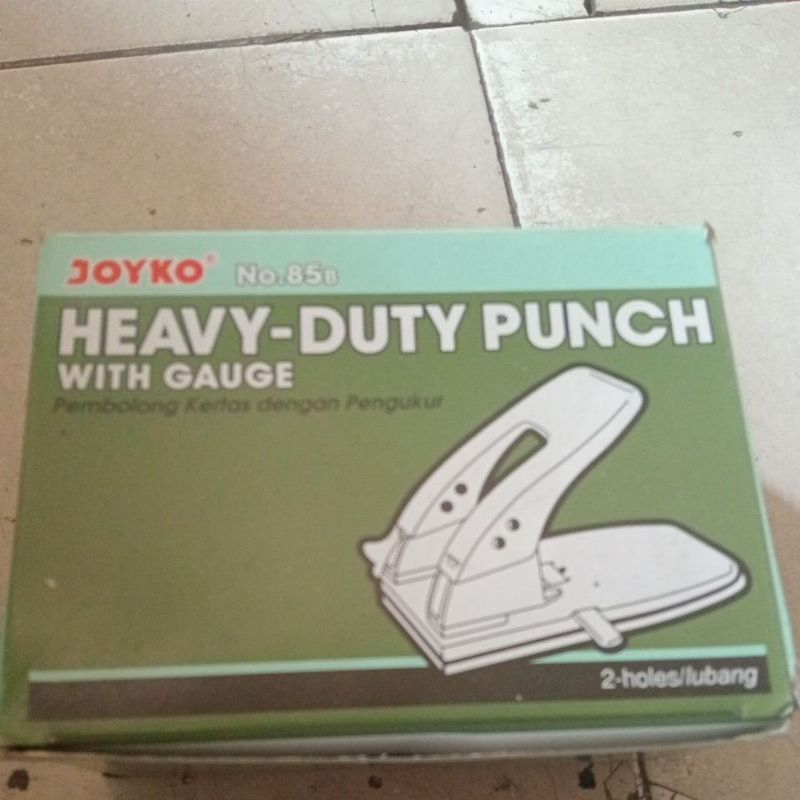 Jual punch/pembohong kertas no.85 besar 35 sheet 2 hole 1 pcs | Shopee ...