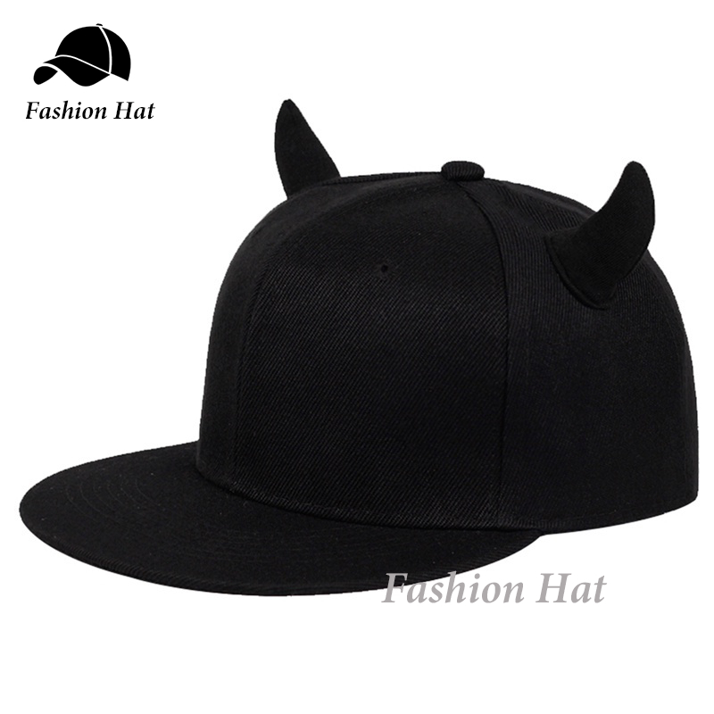 Jual Topi Hip Hop Katun Hitam Topi Bisbol Yang Dapat Disesuaikan Dengan ...