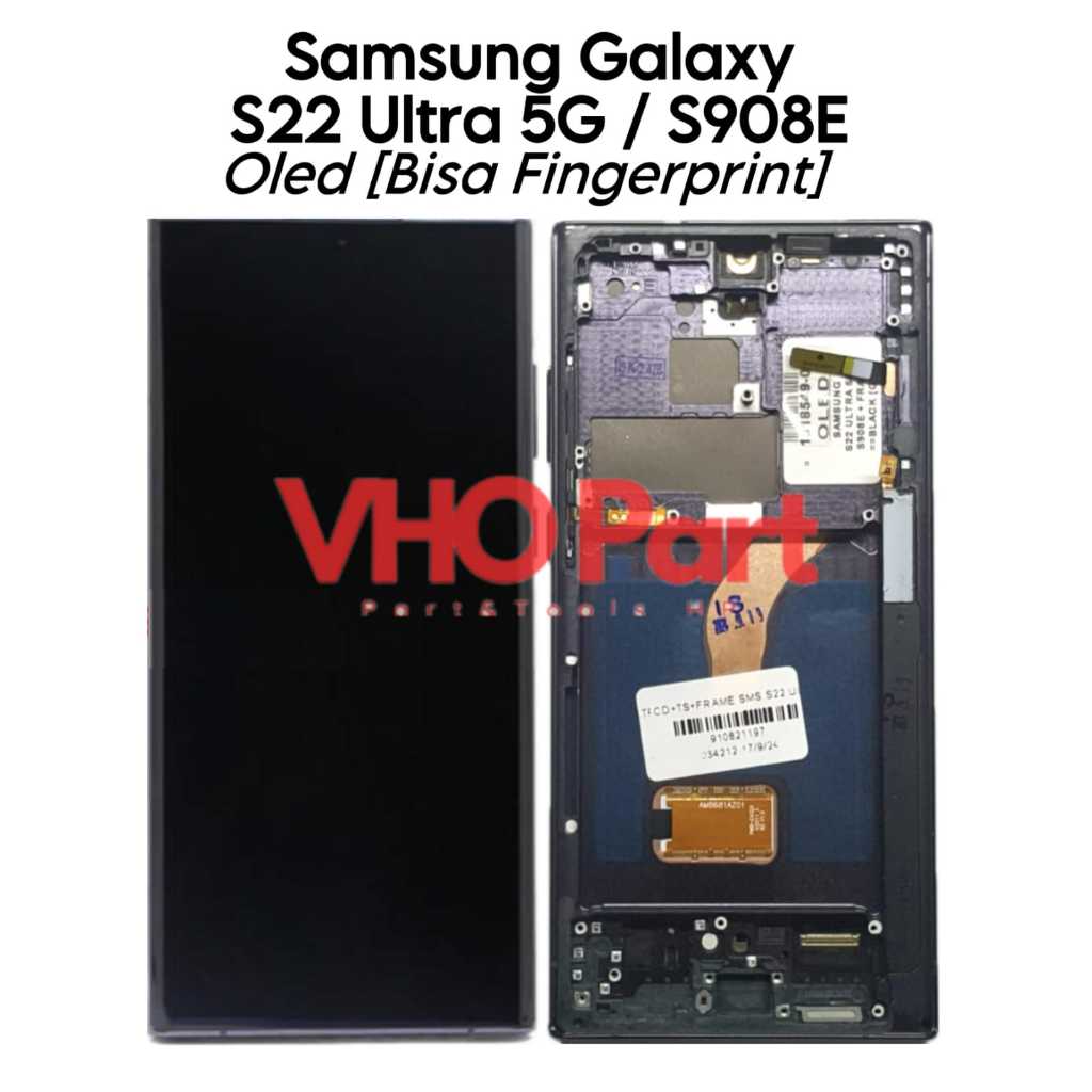 Jual LCD Touchscreen Fullset Samsung Galaxy S22 ULTRA 5G / S908E ...