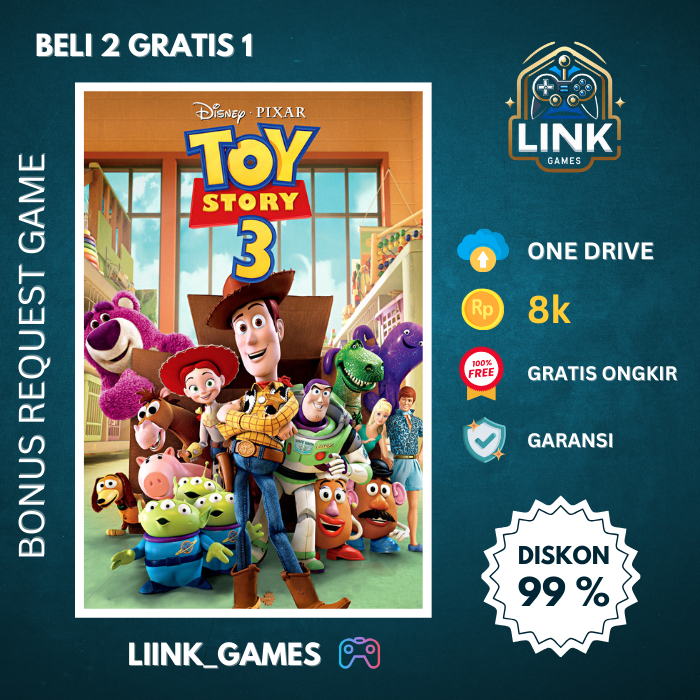 Jual Disney Pixar Toy Story 3: The Video Game - PC Game - LINK DOWNLOAD - GAME LAPTOP - GAME ...