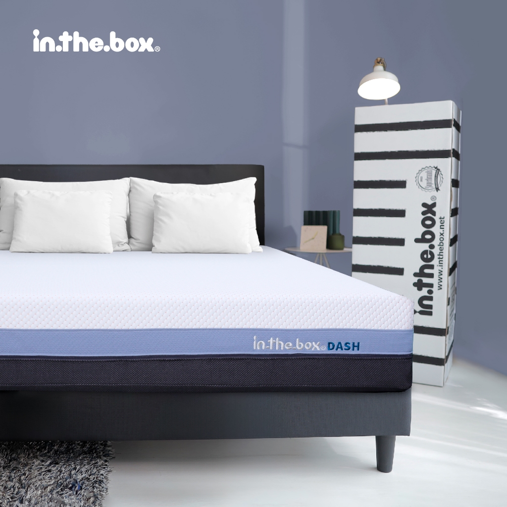 Jual In The Box Dash Kasur Pocket Spring Tebal 27cm Gratis Bantal ...