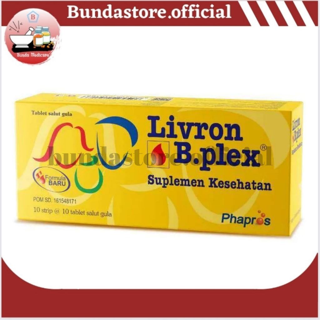 Jual Livron b.plex Tablet - SATUAN JUAL PER STRIP 10 tablet (Tambah ...
