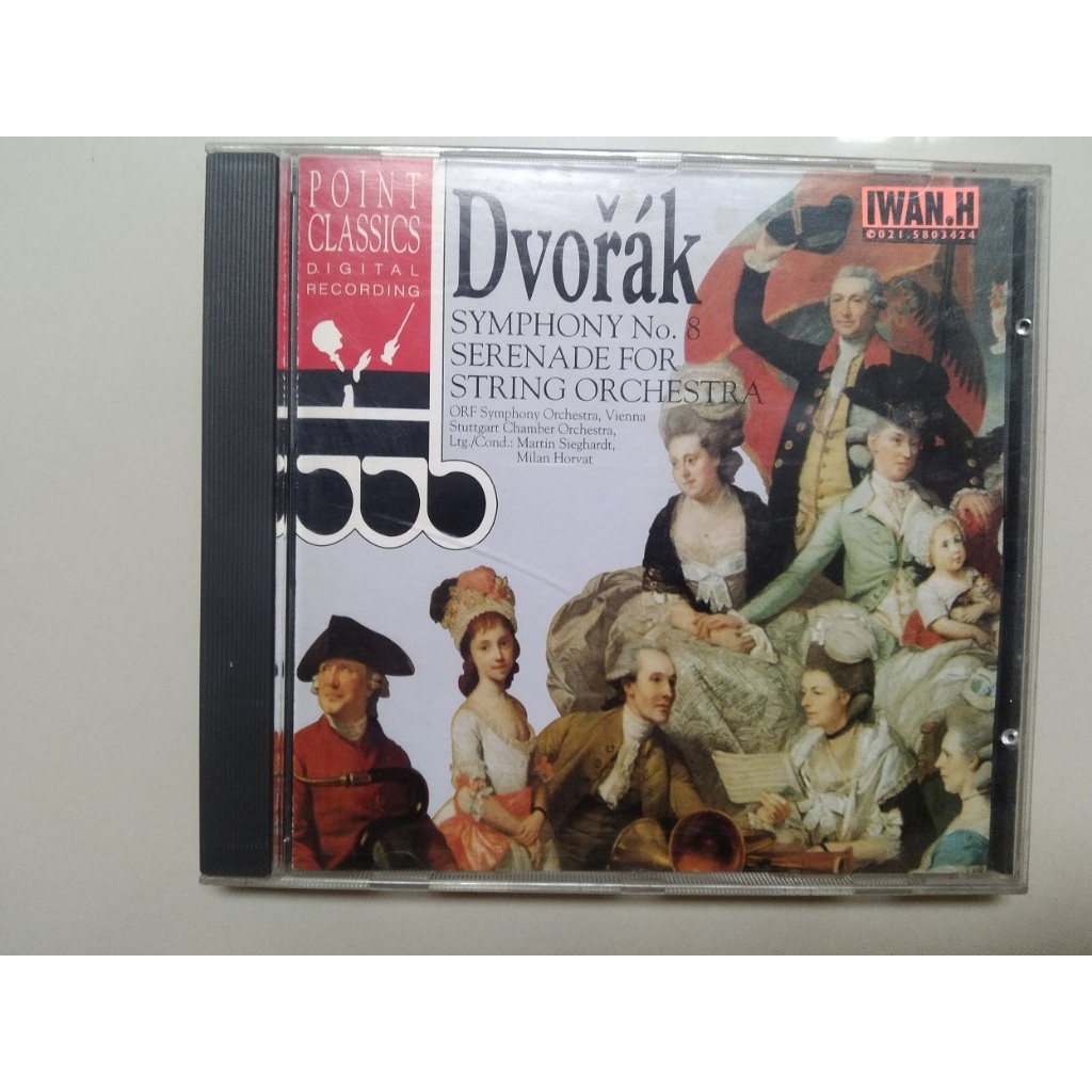 Jual Dvorak - Symphony No. 8 / Serenade For String Orchestra (CD) | Shopee Indonesia