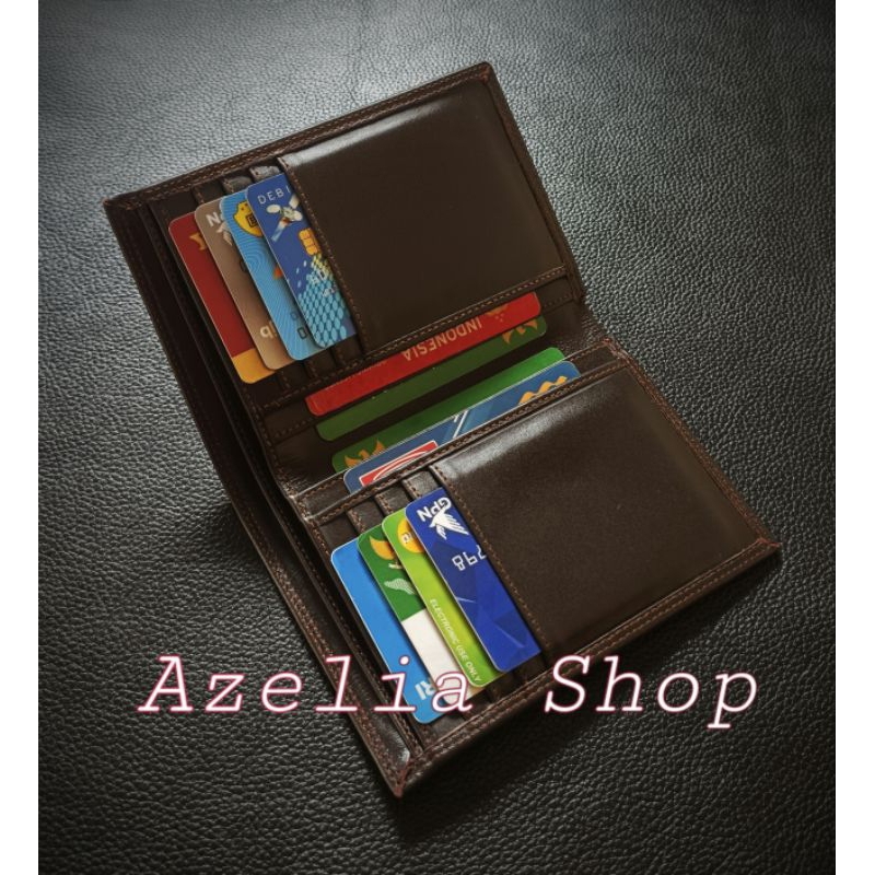 Jual dompet kulit sapi- pria original-full kulit luar dalam-panjang 3/4 ...