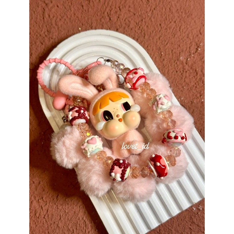 Jual READY - BAG CHARM PHONE STRAPS STRAP PPG NACHI EMMA LABUBU CRYBABY ...