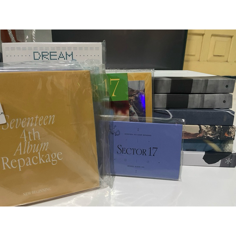 Jual SEVENTEEN ALBUMS SECTOR 17 FACE THE SUN DREAM JAPANESE ALBUM ...