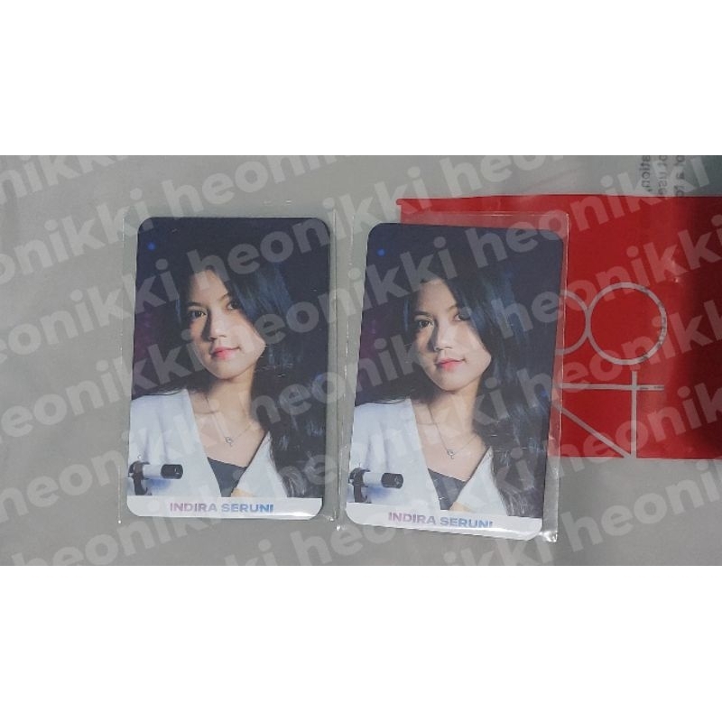 Jual Official Photocard Road To Sousenkyo 2024 Indira Seruni JKT48 ...
