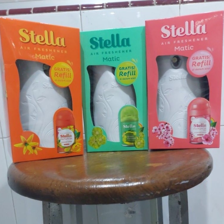 Jual Harga Spesial Stella Matic Set Box Alat Refill 16 ML KEMASAN LAMA ...