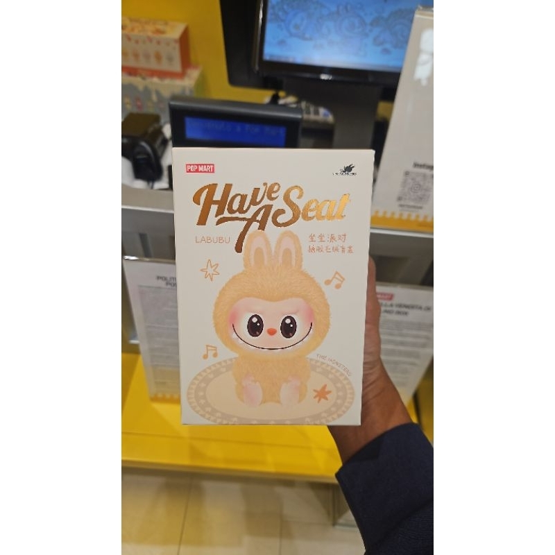 Jual Labubu have a seat original popmart blind box boneka the monster ...