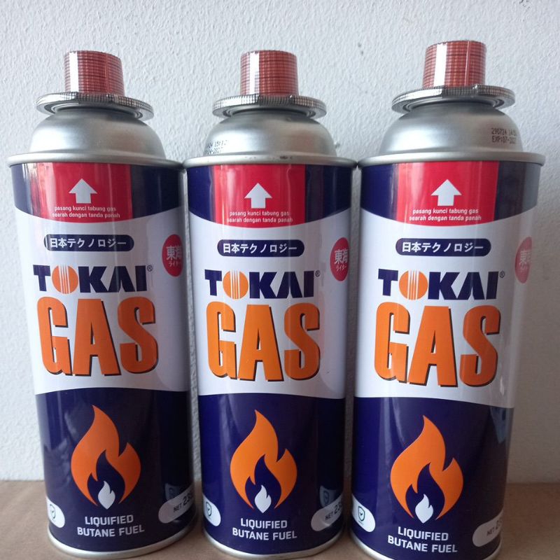 Jual TOKAI Gas Kaleng gas portable BARU 235 gram | Shopee Indonesia