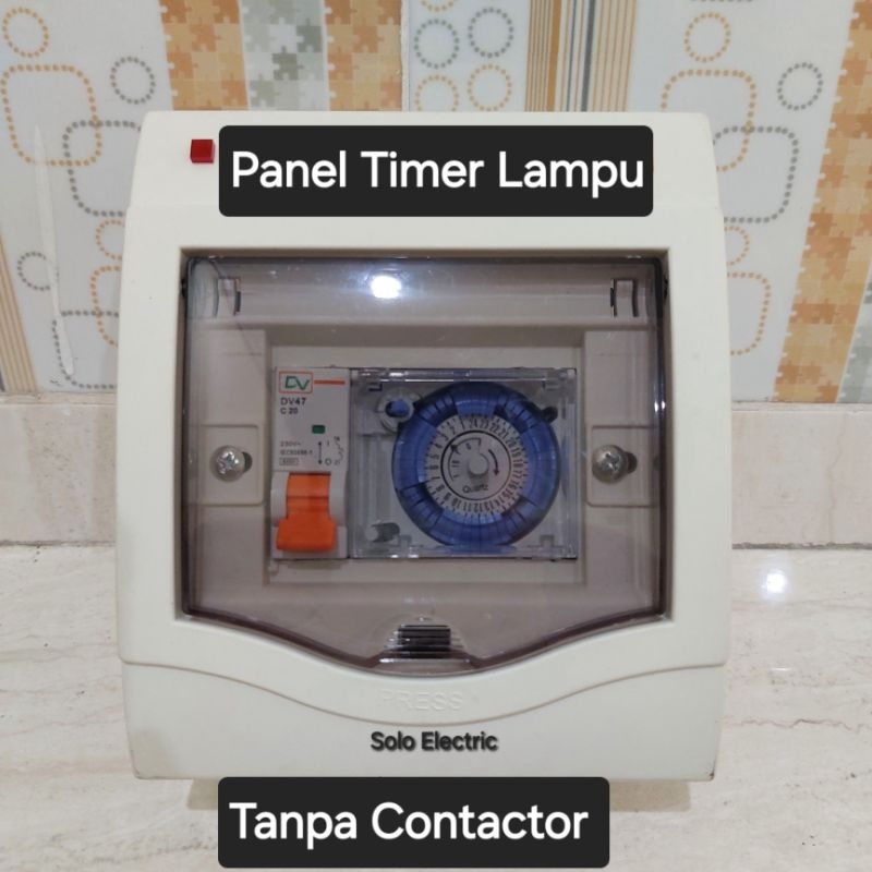 Jual Panel Lampu Otomatis / Panel Timer Lampu Otomatis | Shopee Indonesia