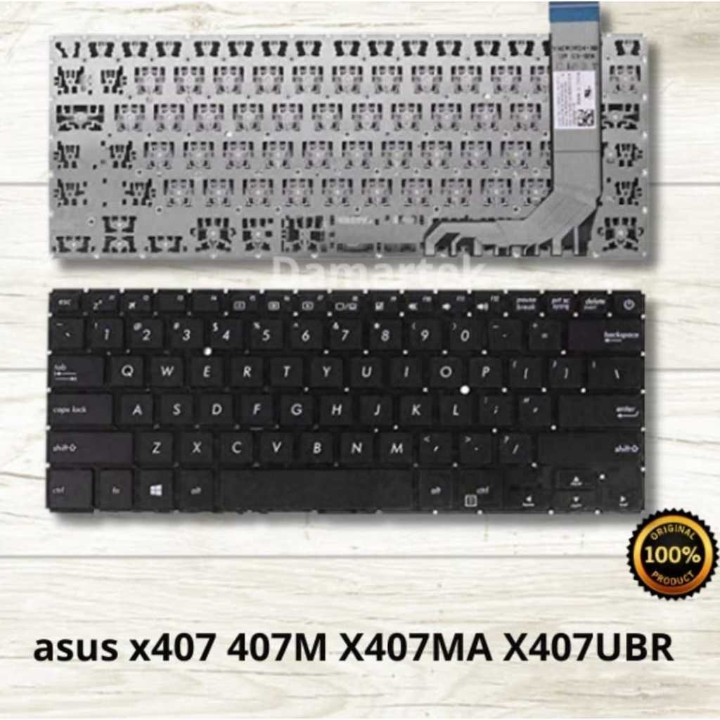 Jual Keyboard Laptop Asus X407 X407M X407MA X407UA X407UB A407 A407M ...