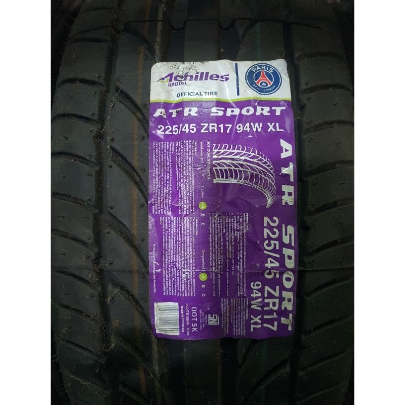 Jual CUCI GUDANG!! NEW!! Ban Achilles 225/45/R17 ATR Sport (2017-2020 ...