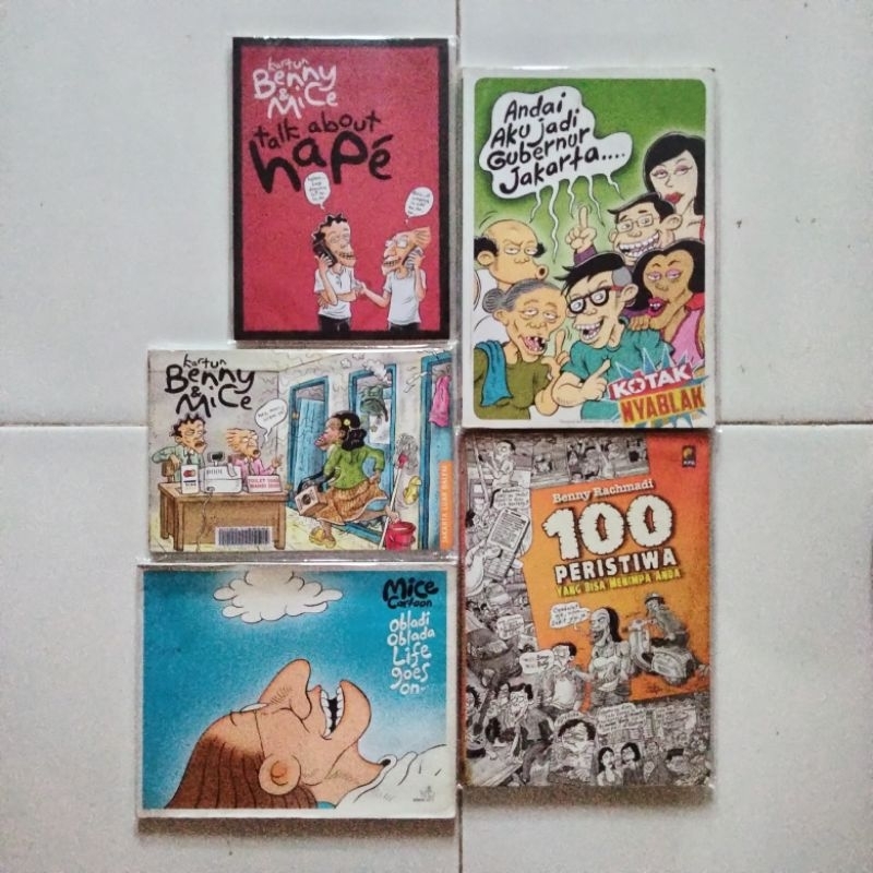 Jual Paket Komik Mice - Benny Rachmadi - Penerbit KPG - Edisi 5 Buku ...