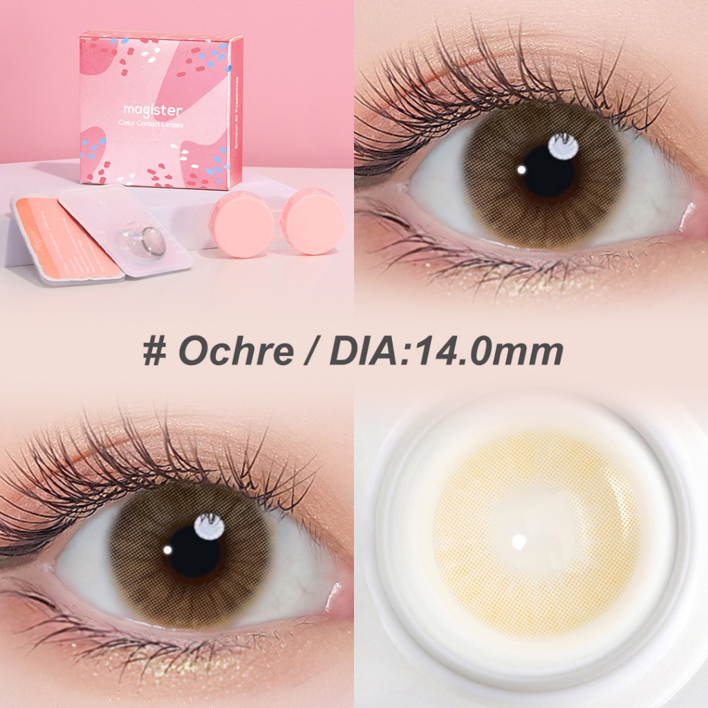 Jual Magister Softlens Normal 1 pasang lensa kontak warna diameter 14MM ...