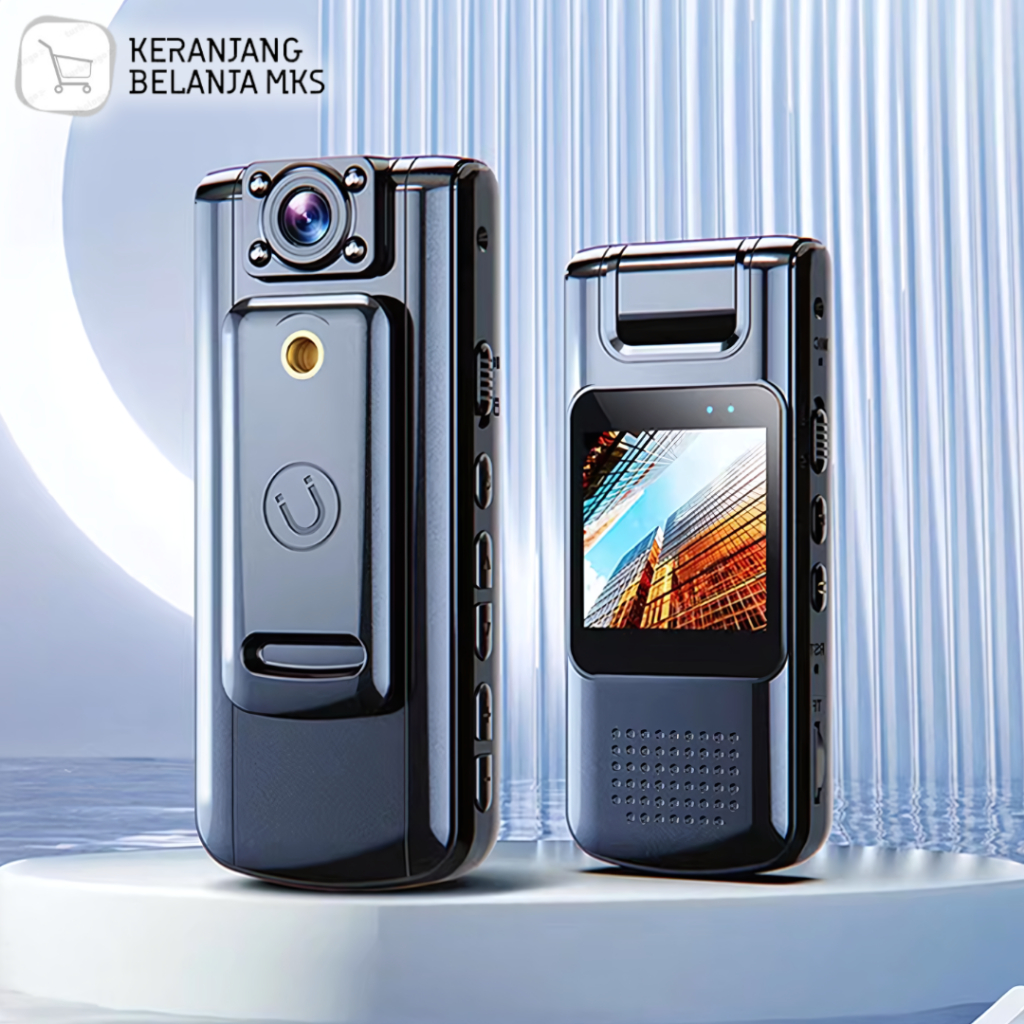 Jual Mini Camera Body Cam WiFi Full HD 1080P Rotating Lens 1000mAh ...