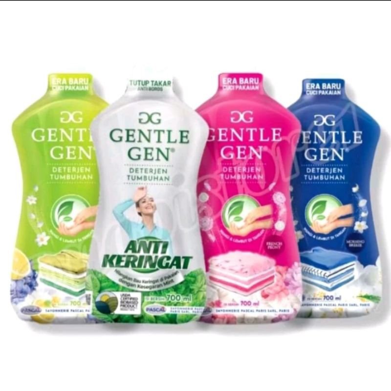 Jual GENTLE GEN BIRU / PINK / HIJAU / ANTI KERINGAT 700ML | Shopee ...