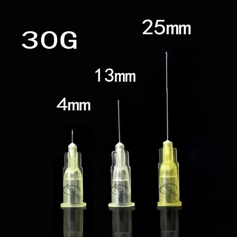 Jual Ecer Jarum Meso 30G X4MM 30GX6MM 30GX13MM 30GX25MM Needle Skin Booster Botox(1pcs) | Shopee ...
