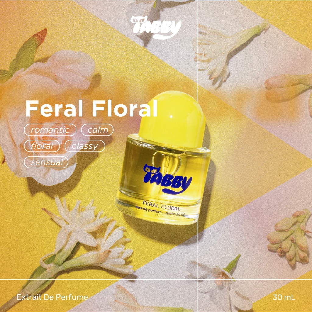 Jual Tabby Perfume - Feral Floral | Parfum Unisex Tahan Lama EDP Sweet ...