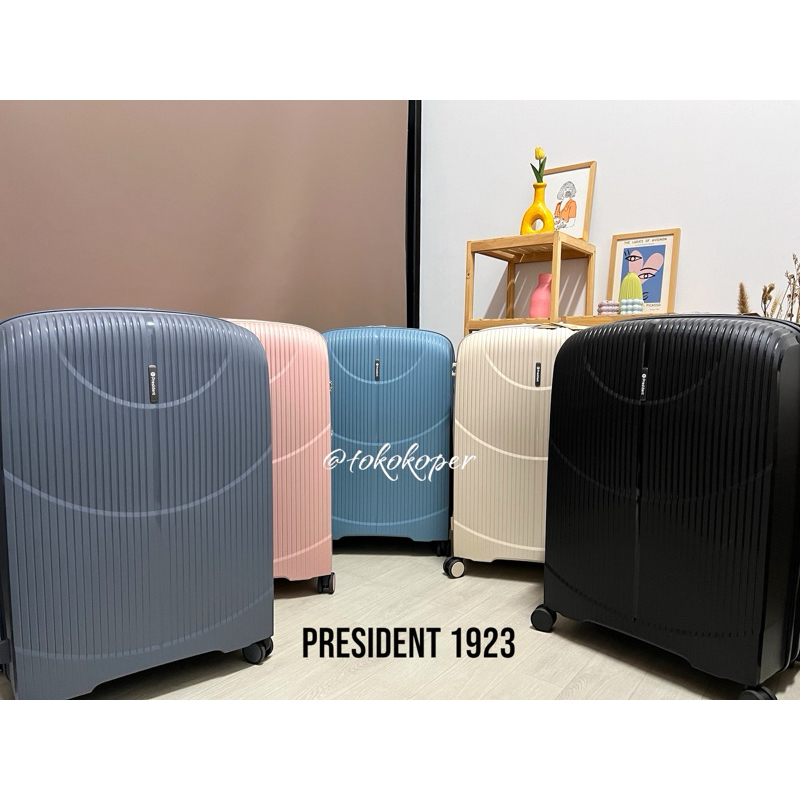 Jual KOPER PRESIDENT ORIGINAL 28 INCH SIZE BAGASI 1923 SERIES ANTI ...