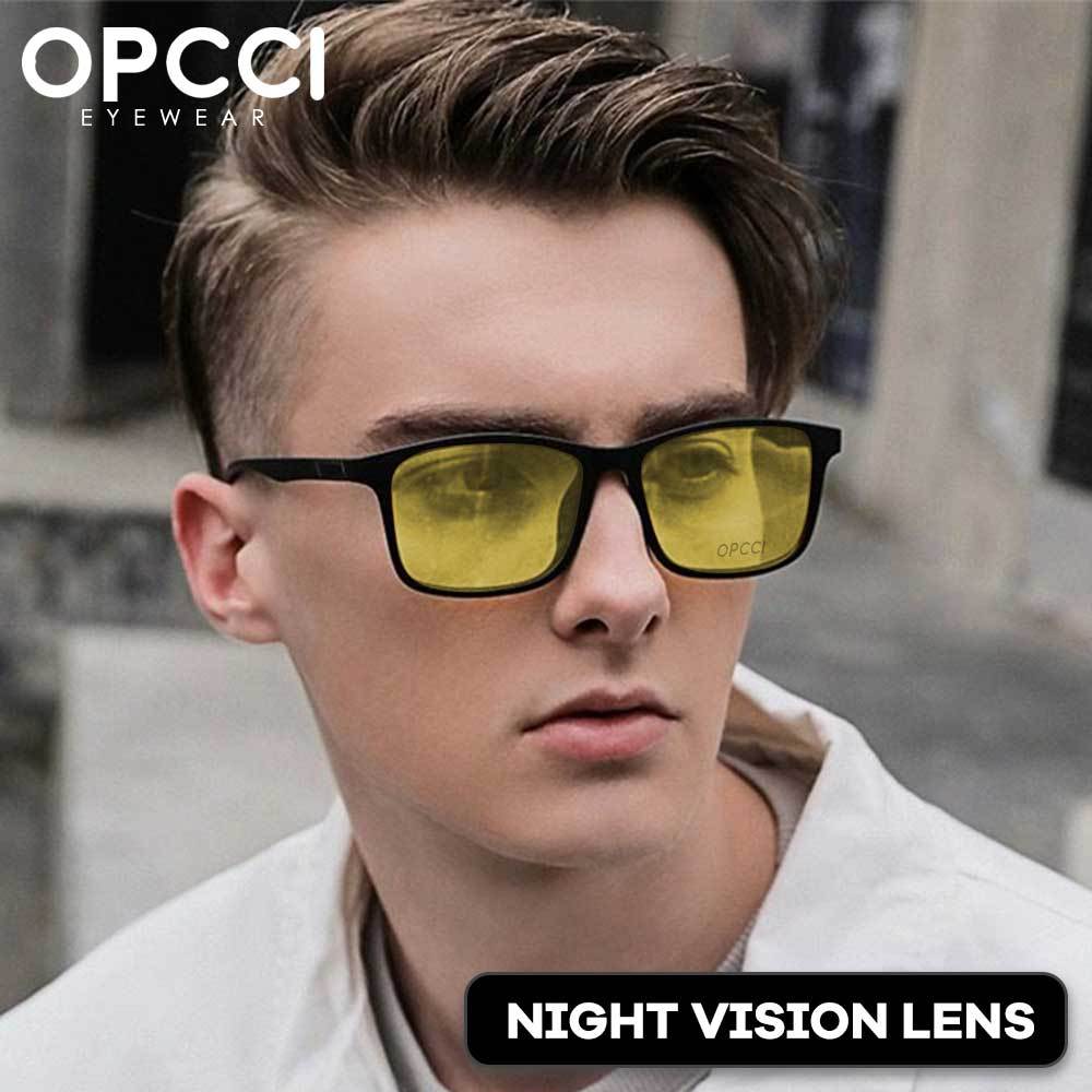 Jual OPCCI Kacamata Sunglasses Lensa Night Vision Anti Silau Untuk ...