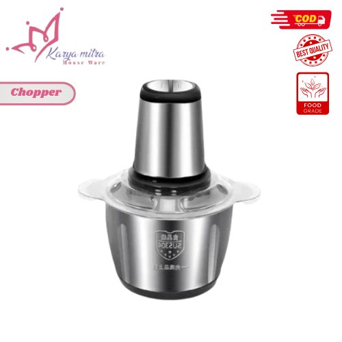 Jual Chopper/Penggiling daging dan bumbu stainless steel/Gilingan ...