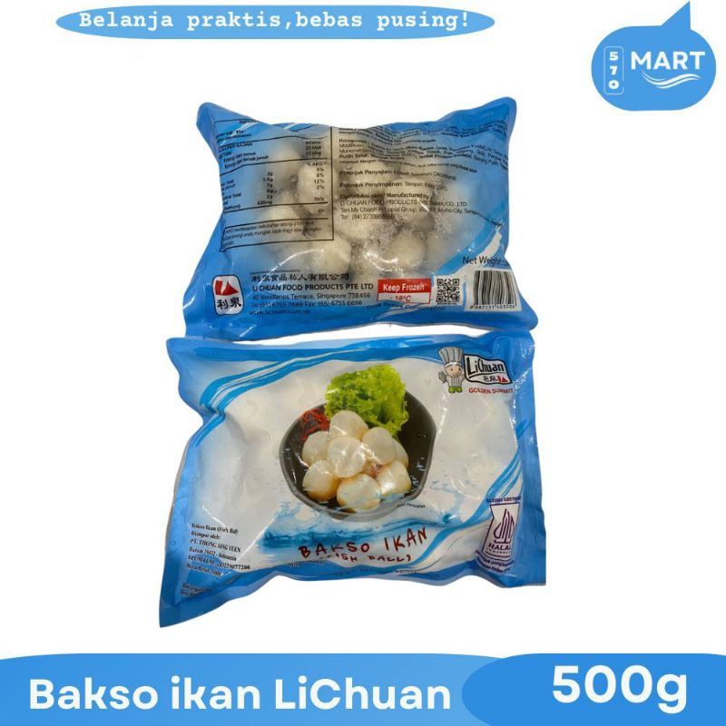 Jual Baso ikan Lichuan fish ball 500gr | Shopee Indonesia