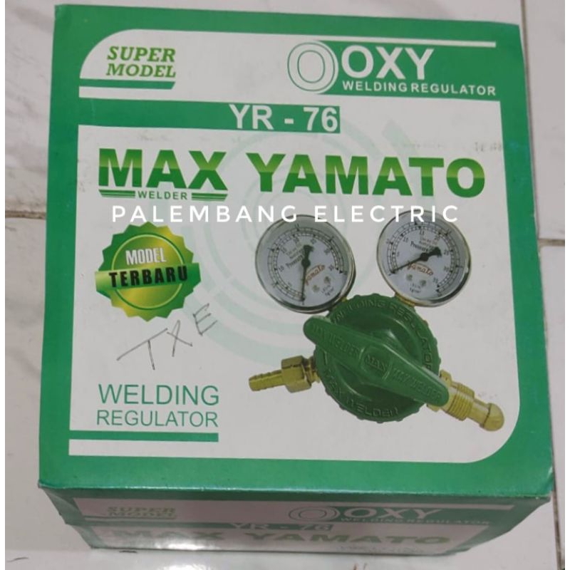 Jual Regulator las oksigen max yamato YR-76 / welding regulator | Shopee Indonesia