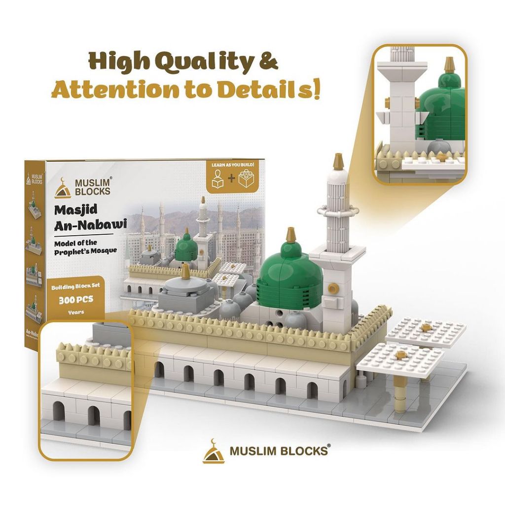Jual MASJID NABAWI MUSLIM BLOCKS BUILDING | Shopee Indonesia