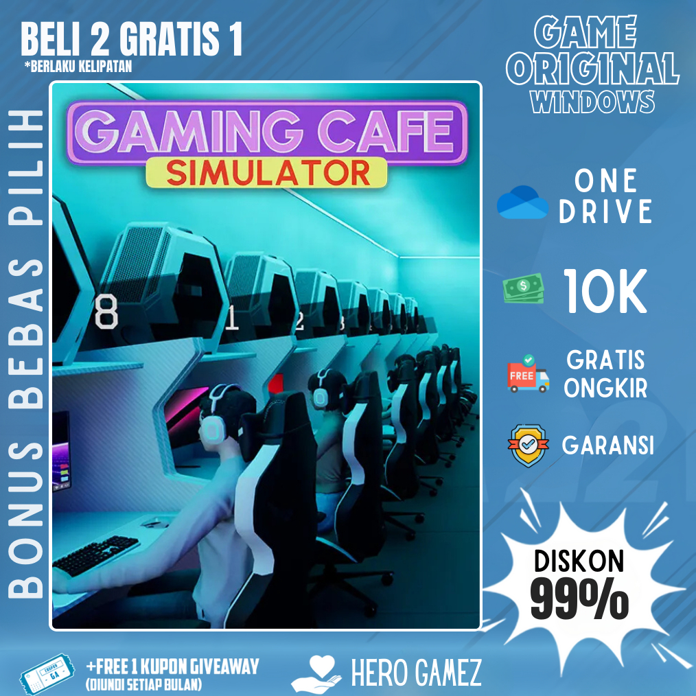 Jual GAMING CAFE SIMULATOR - LINK DOWNLOAD - GAME PC - GAME LAPTOP ...