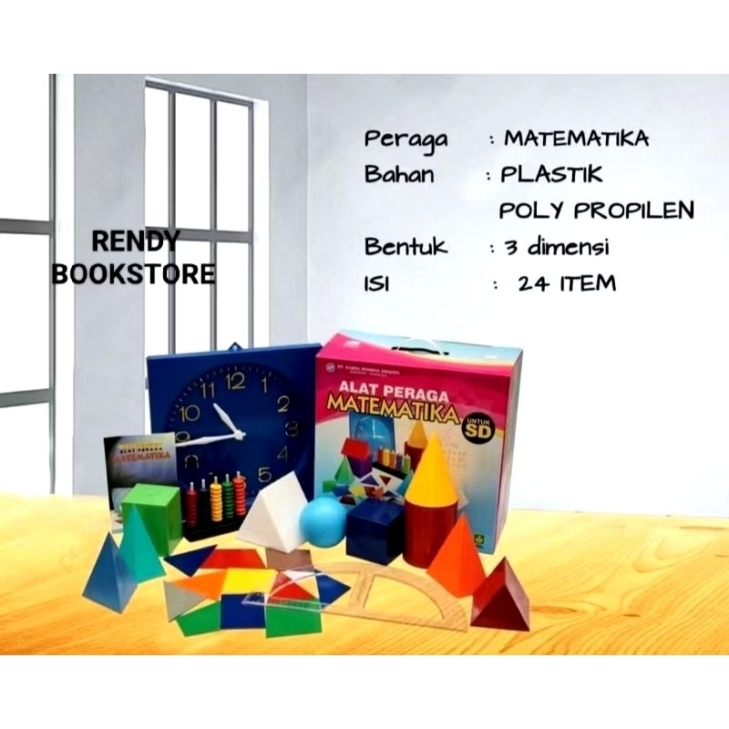 Jual KIT ALAT PERAGA MATEMATIKA SD PENDIDIKAN BANGUN RUANG | Shopee ...