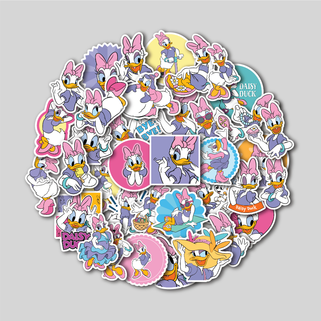 Jual STICKER PACK DAISY DUCK | STICKER TUMBLR | STIKER LAPTOP KOPER ...