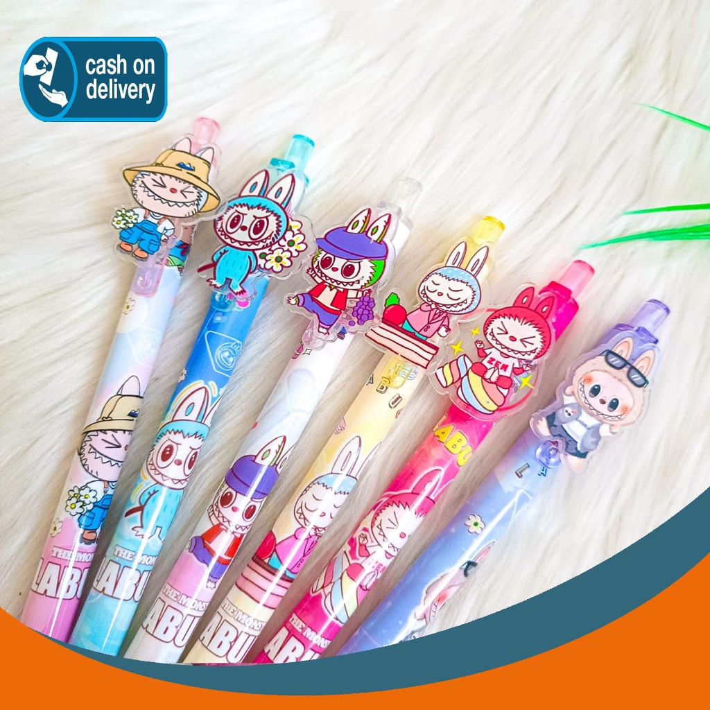 Jual PULPEN CETEK KARAKTER LABUBU PC-1522 POPMART THE MONSTER TASTY ...