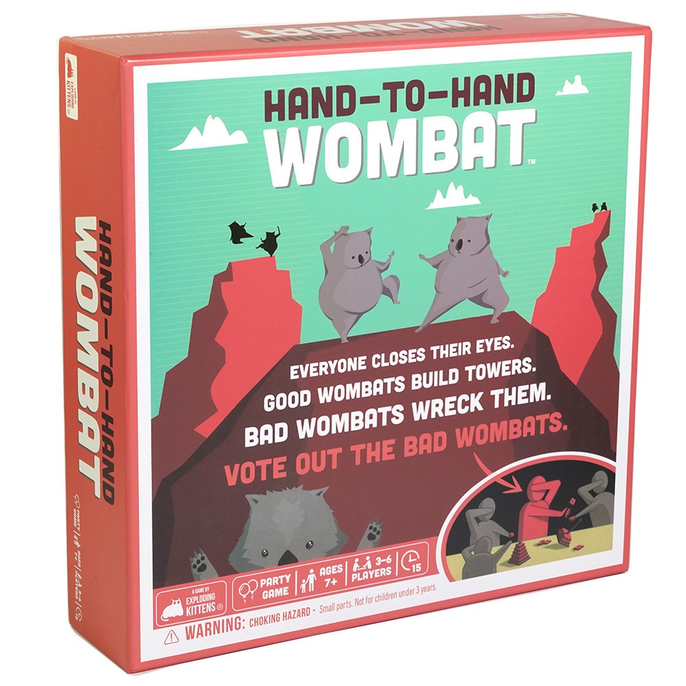 Jual Hand to Hand Wombat Board Game Family Games Puzzle | Shopee Indonesia