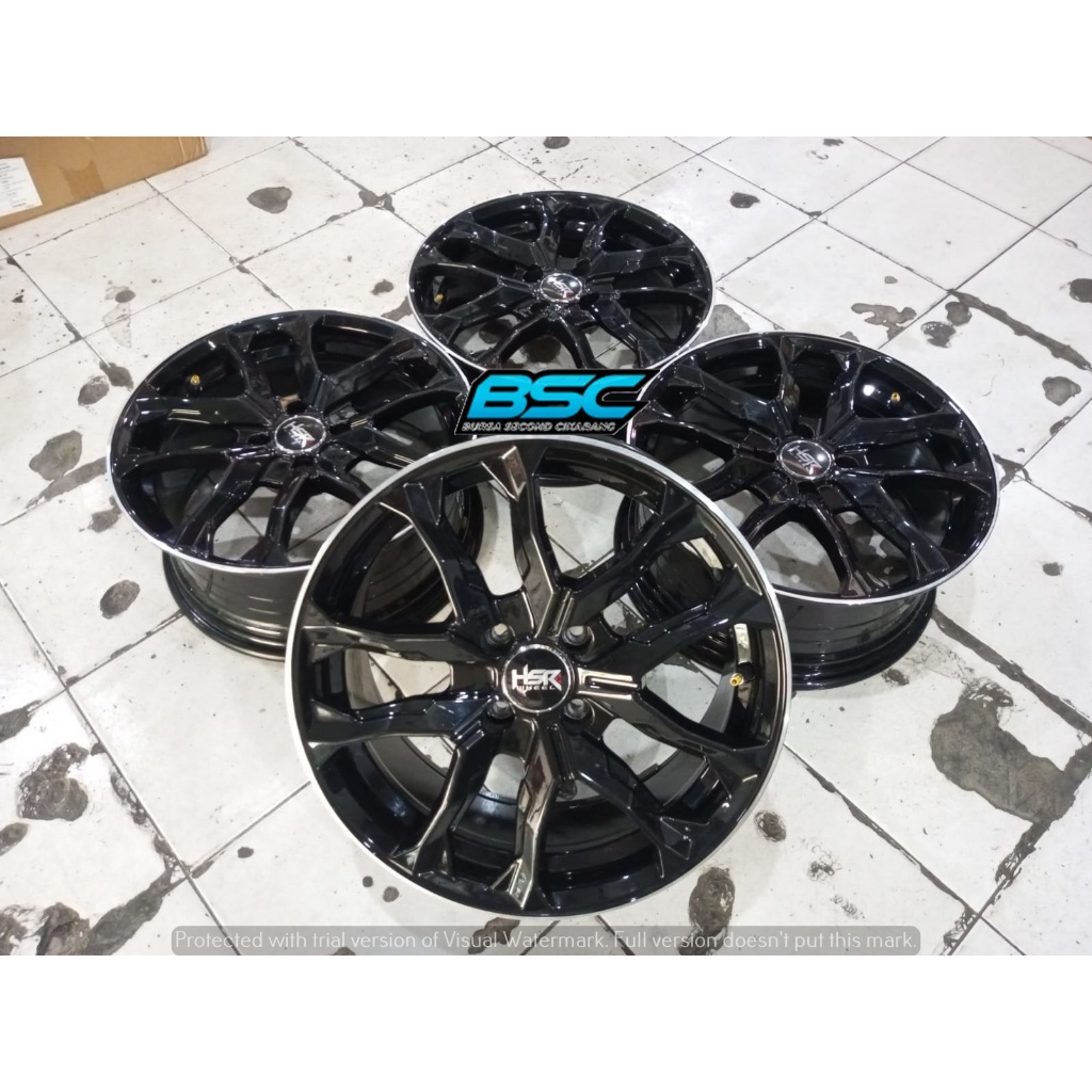 Jual Velg Mobil Racing Bekas R16 HSR Wangon Pcd 4x100 Ring 16 Buat Yaris Jazz Sigra Calya Vios ...