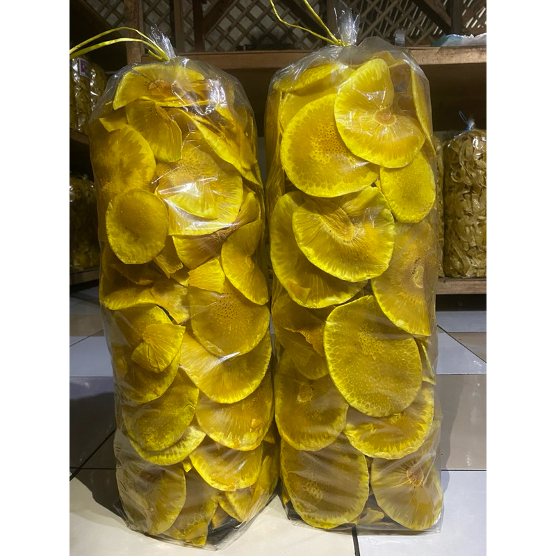 Jual KERIPIK SUKUN 1KG Cemilan Renyah Dan Gurih Keriuk | Shopee Indonesia